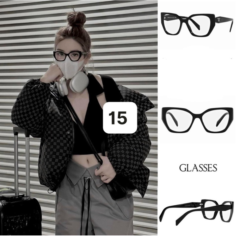 [A3] Pd Mai Phuong Bui slanted eye glasses frames for men and women ...