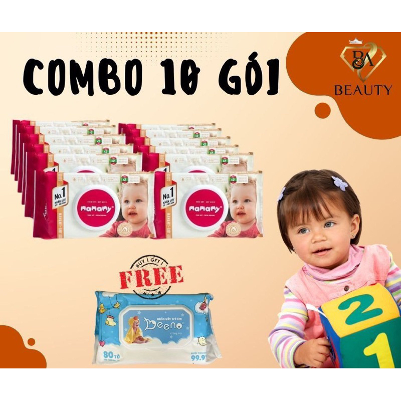 (With Qr scan code) Mamamy wet wipes 100 sheets (New model) with lid ...