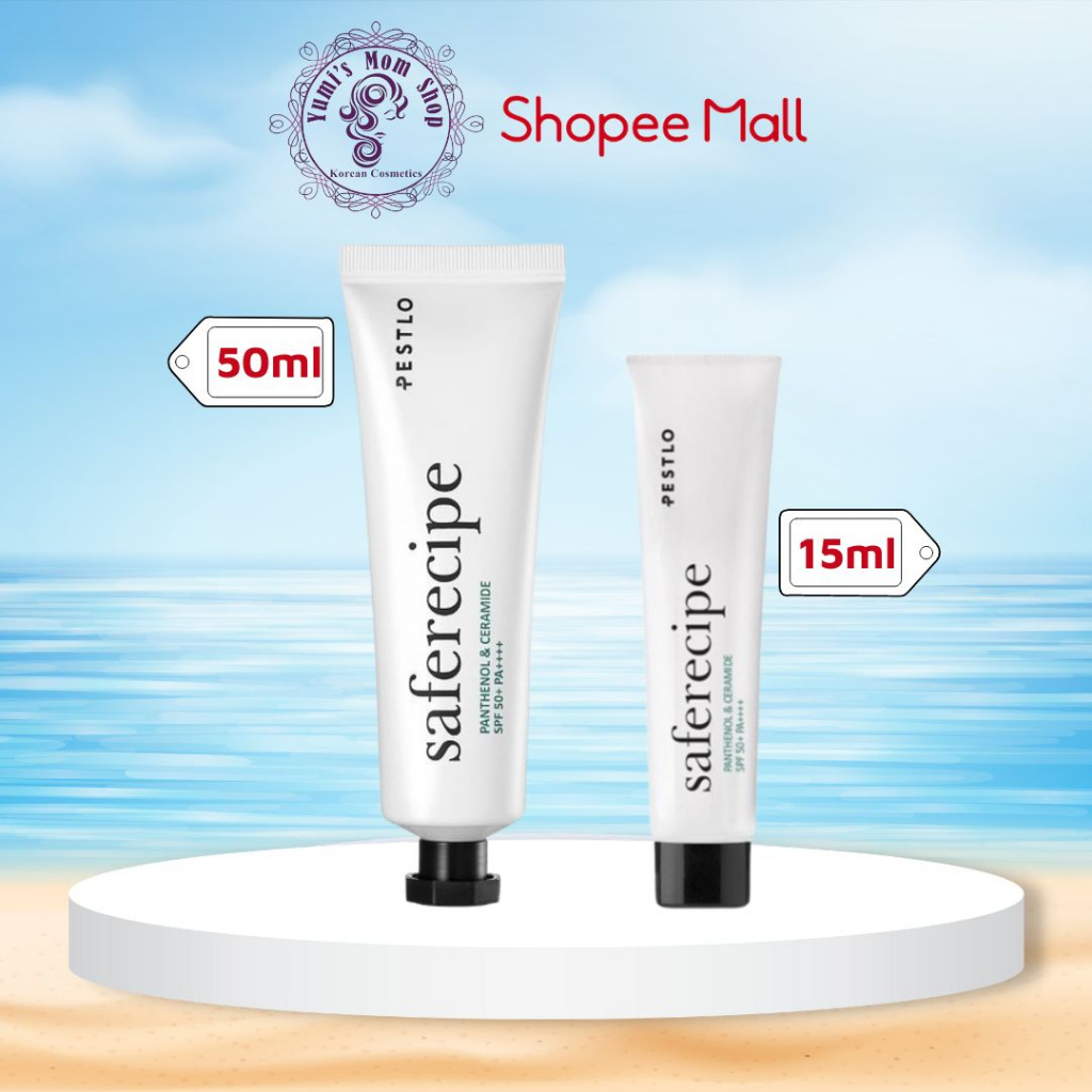 PESTLO Safe Recipe Sun Essence SPF50 PA++++ 50ml | Shopee Malaysia