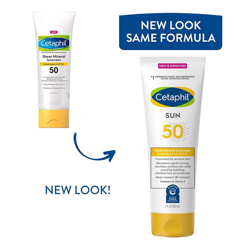 Sunscreen FOR SENSITIVE SKIN CETAPHIL SHEER MINERAL SUNSCREEN LOTION ...