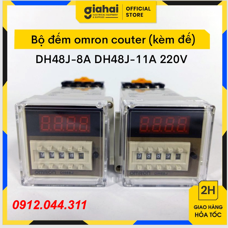 Omron counter DH48J-8A DH48J-11A 220V Good Quality TBD32 | Shopee Malaysia