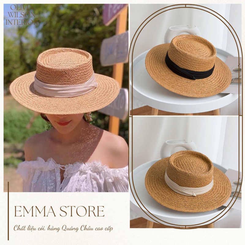 High quality Gaucho Panama beach hat made of natural sedge material ...