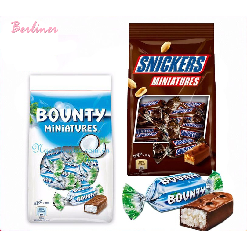 Coconut Bounty Chocolate Candy, Snickers - Mars - Germany | Shopee Malaysia