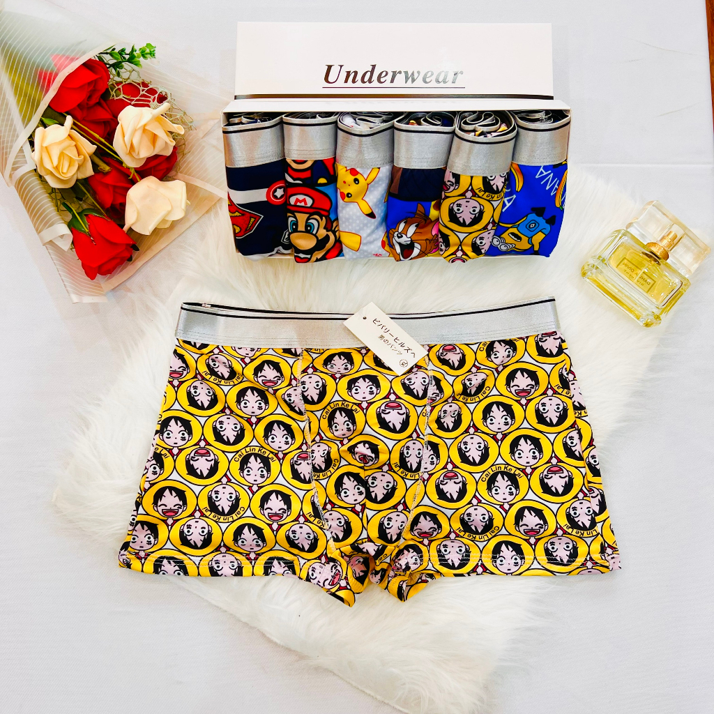 Doremon elastic briefs, high-quality cold elastic thighs with Doraemon ...