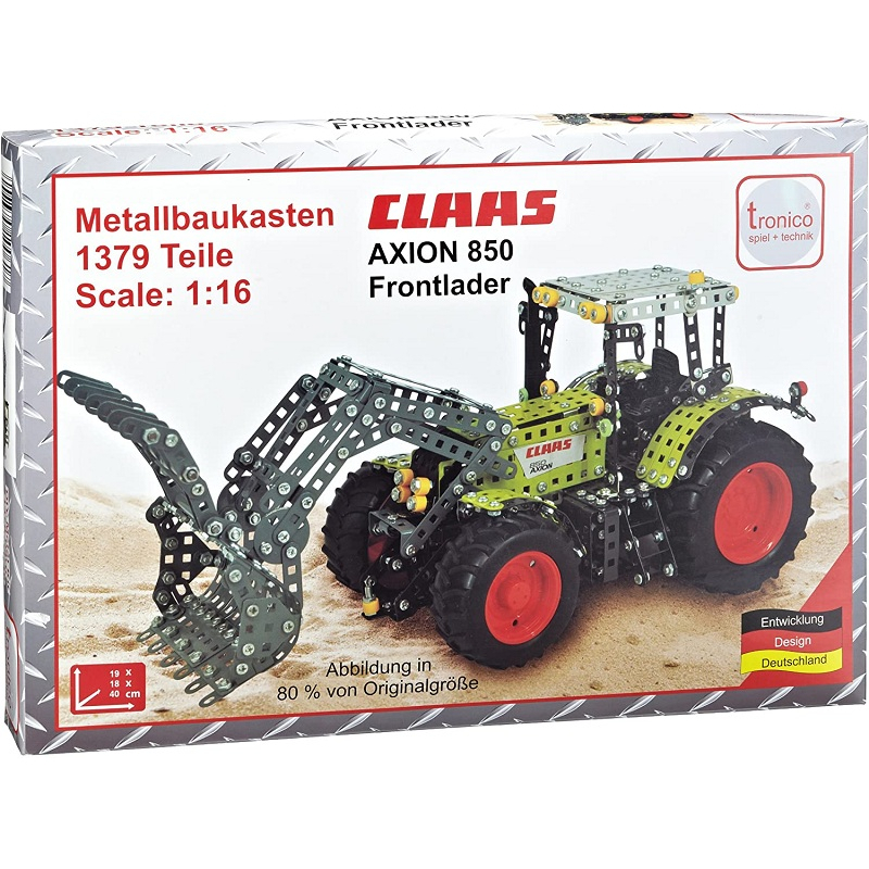 Claas AXION 850 Metal Excavator Assembly Toy Set | Shopee Malaysia