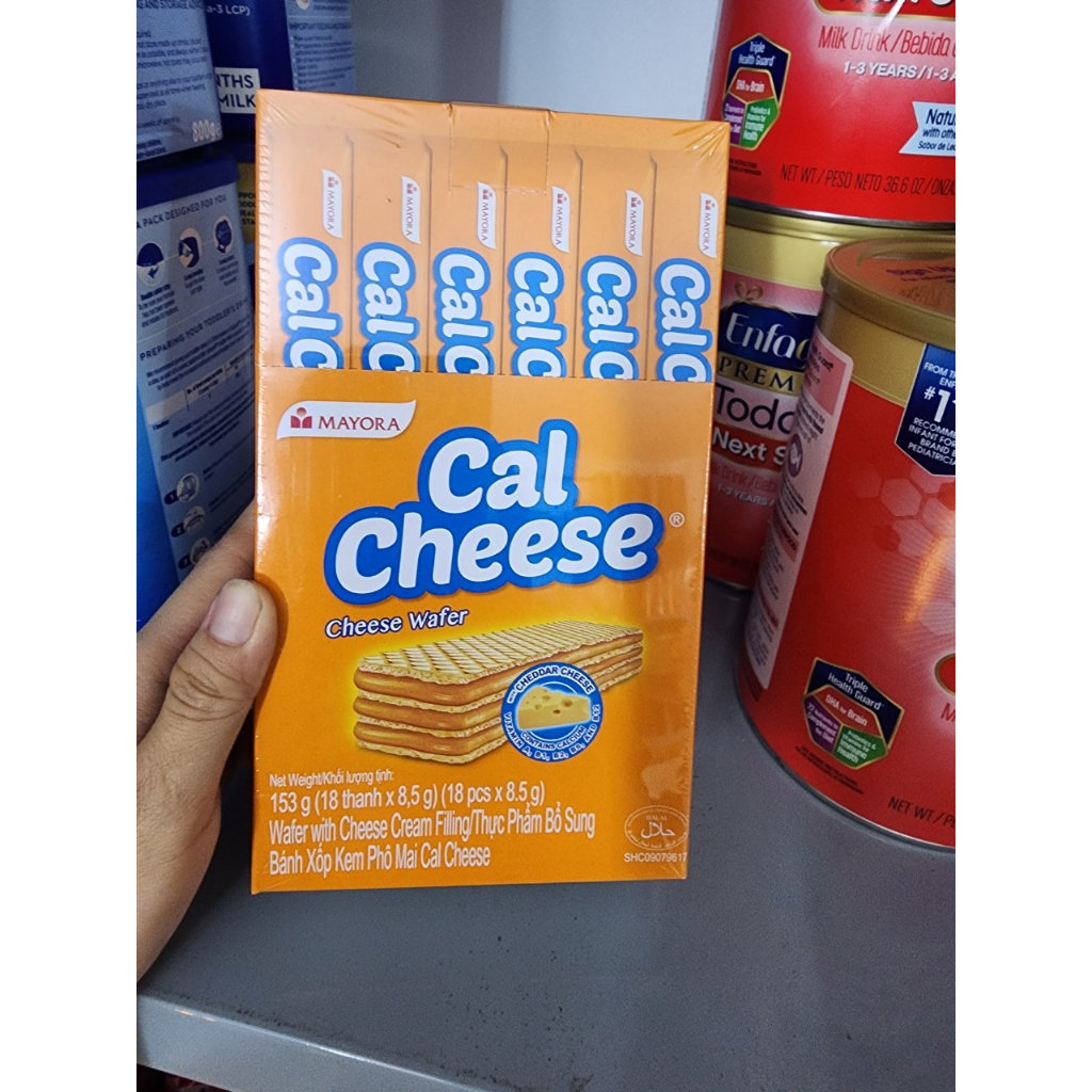 Cal Cheese Sponge Cake 153g Box (18 Bars x 8.5g) | Shopee Malaysia