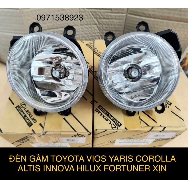 Toyota INNOVA HILUX FORTUNER VIOS YARIS COROLLA ALTIS CAMRY Genuine ...