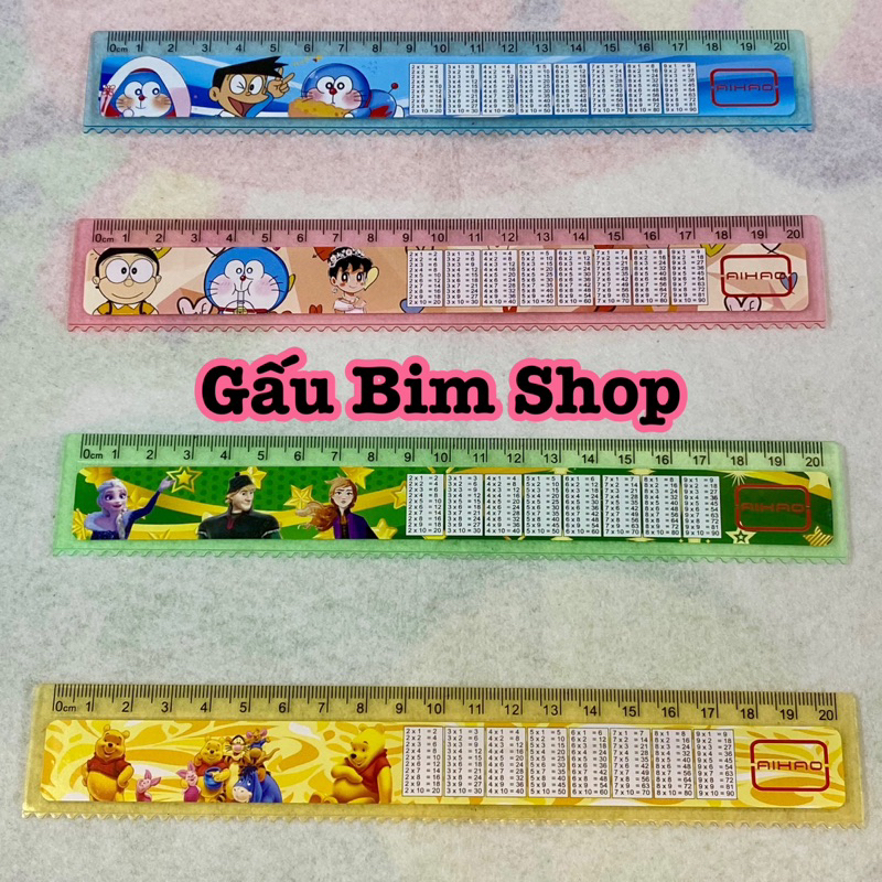 20cm plastic ruler with multiplication table | Shopee Malaysia