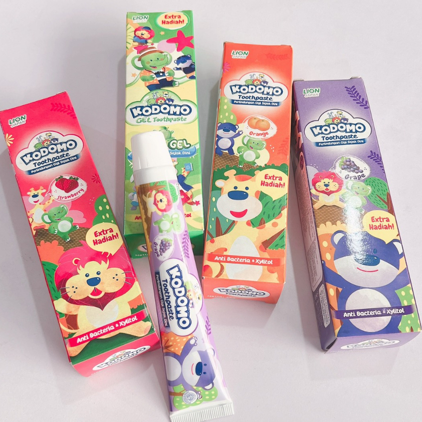Kodomo Toothpaste 45gr - Indonesia Is Safe For Babies | Shopee Malaysia