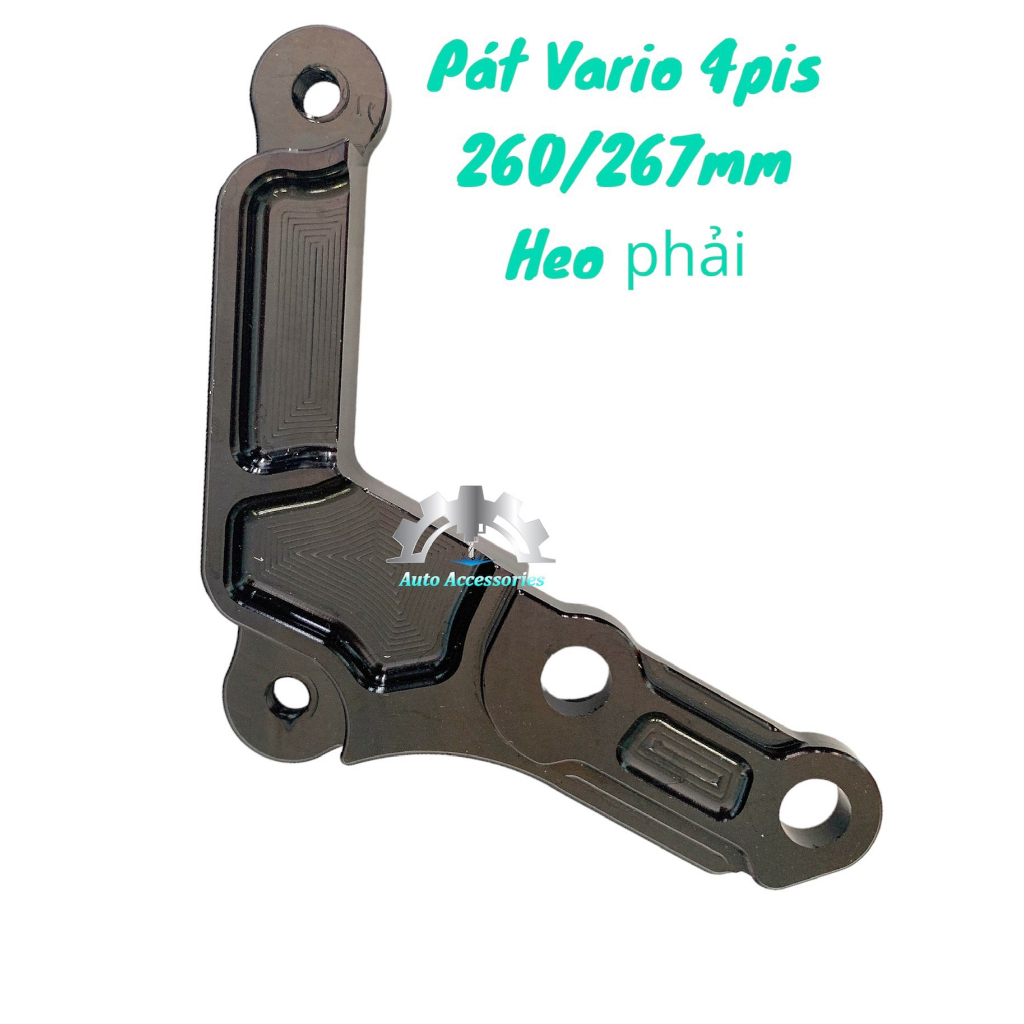 Cnc plate ️ symmetrical 4pis pig pas (adelin model) with 260/267mm disc ...