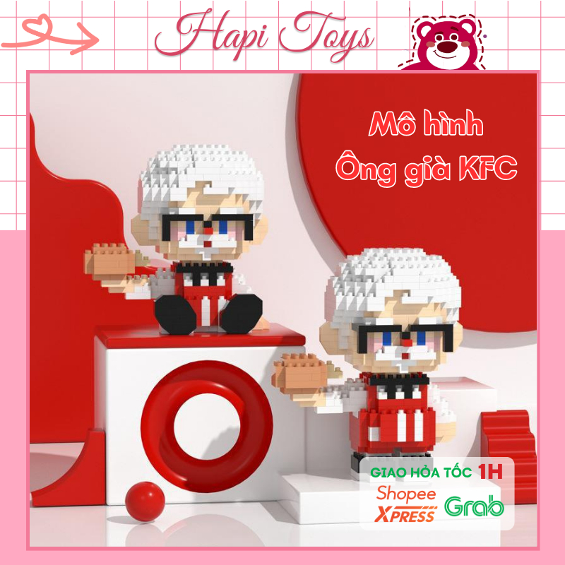 Kfc Combo 2in1 model Hapi Toys - Old man selling KFC fried chicken ...