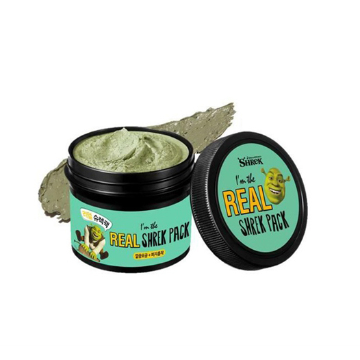 Dreamworks I'm The Real Shrek Pack Olive Young Mint Clay Mask 110g ...