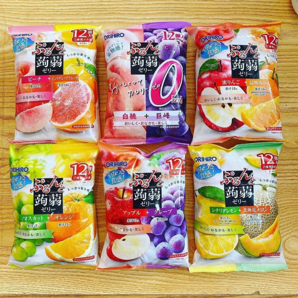 Japanese Orihiro fruit jelly large pack | Shopee Malaysia