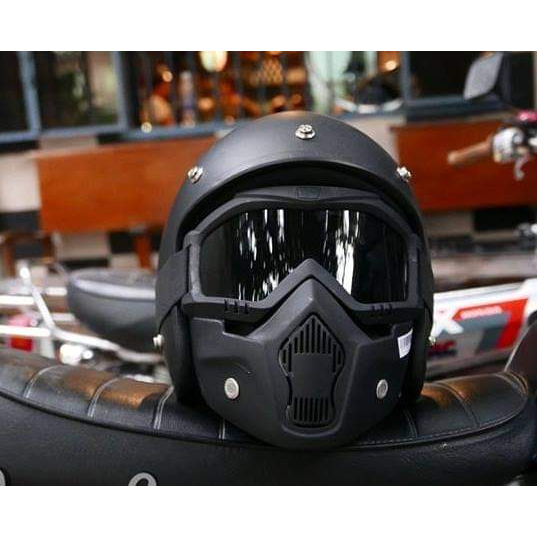 Beon mask helmet - 3/4 helmet with beon mask (standard product ...