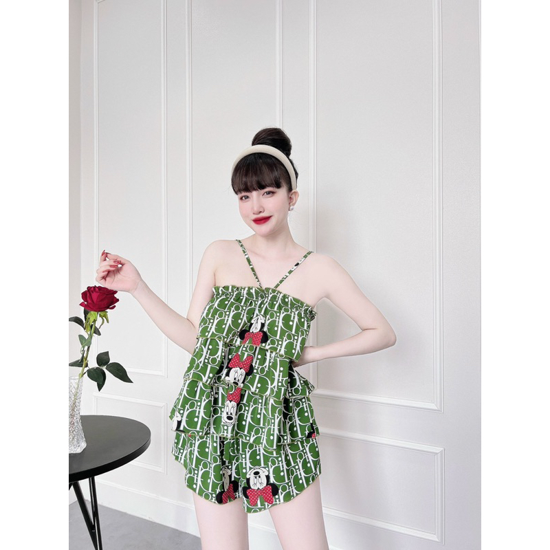 3-storey cross-wire suit with silk mango pattern 40-65kg | Shopee Malaysia