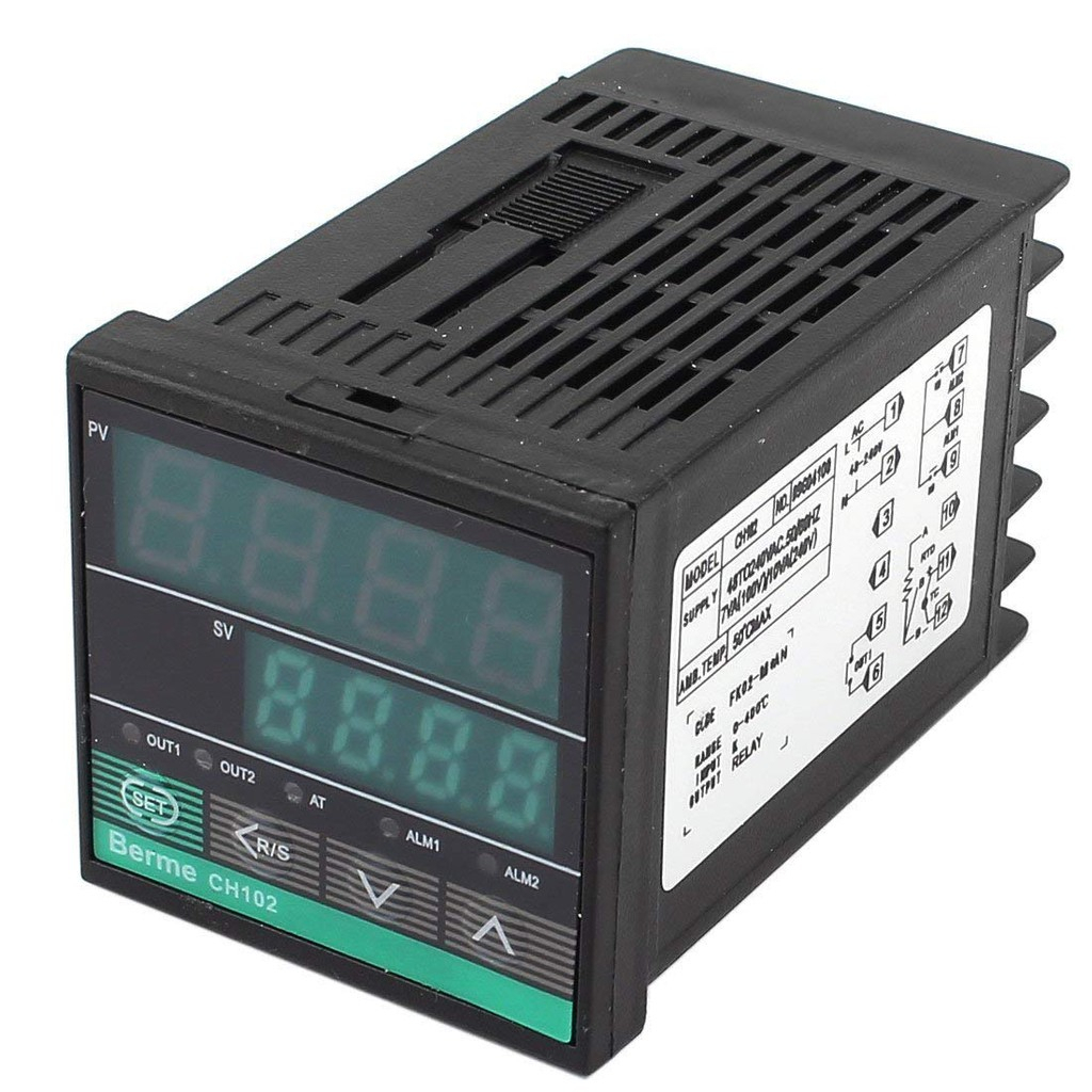 Temperature and humidity control meter CH102 Berm output (output) ssr/relay (0~1300 degrees ...