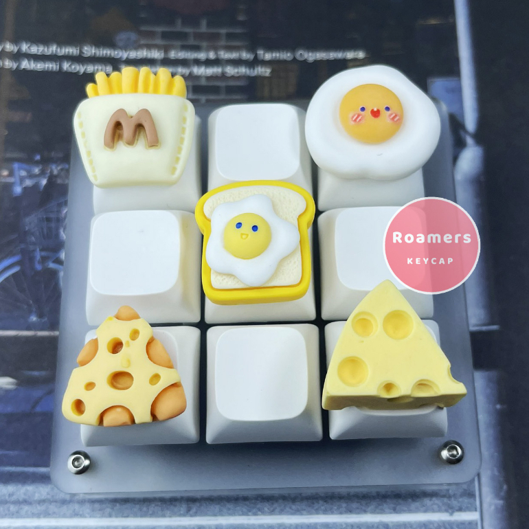 Keycap Cheese Egg Potato Mechanical Keyboard Button | Shopee Malaysia