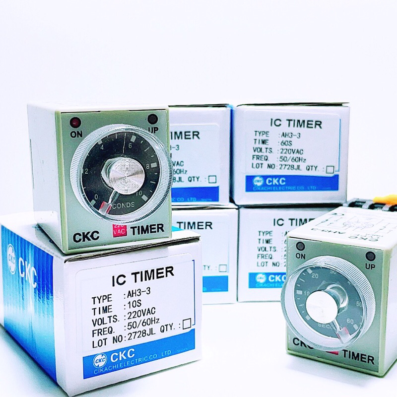 Relay Time CKC AH3-3 AC220V | Shopee Malaysia