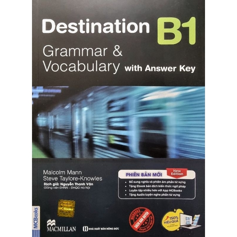 Books - Destination B1 Grammar and Vocabulary (With Answers) | Shopee ...