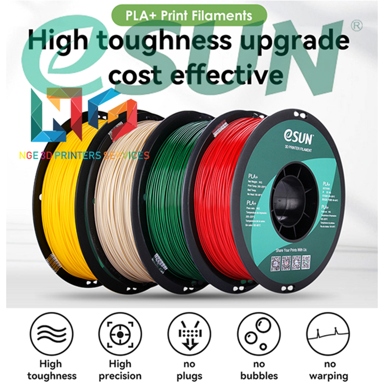 3d Printed Plastic ESUN PLA+ High Quality 1kg / Roll | Shopee Malaysia