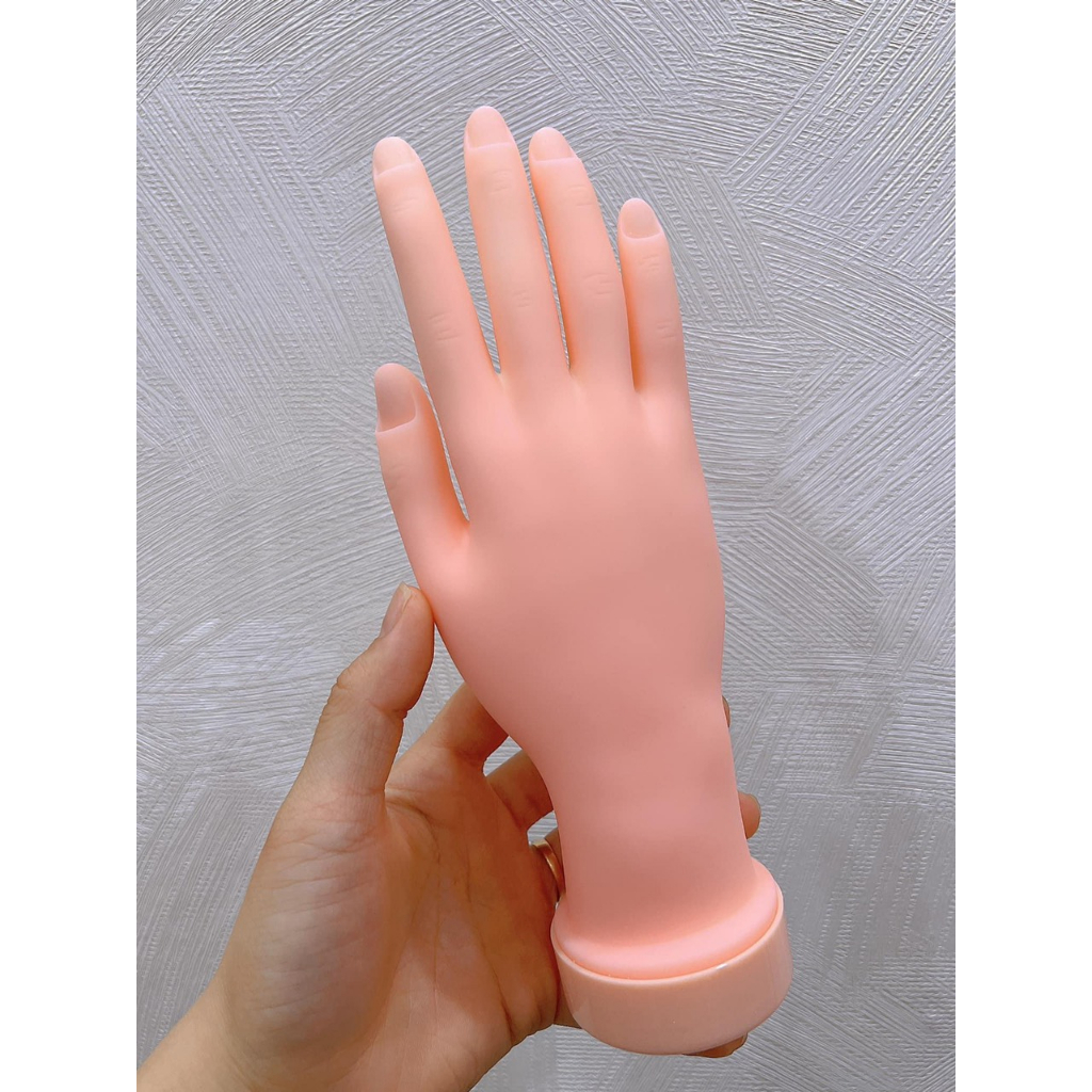 Silicone prosthetic hand for nail practice - flexible joint type ...