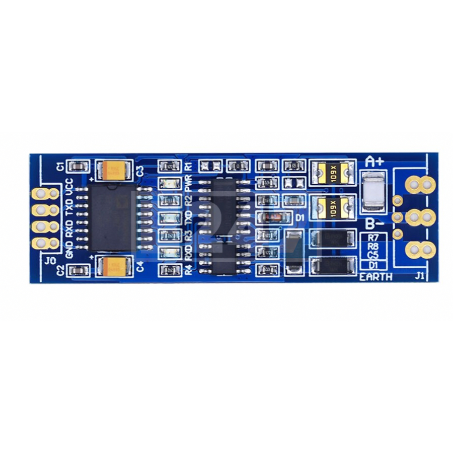 Uart TTL TO RS485 Isolation Converter CIRCUIT (ADUM5401) KEY | Shopee ...
