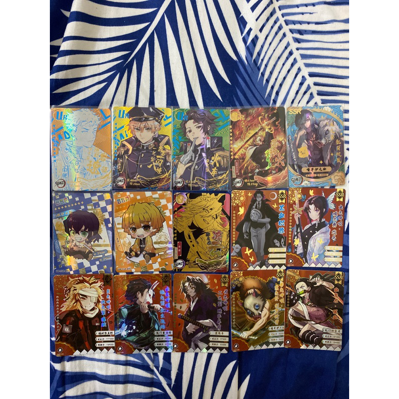 Card Kimetsu no Yaiba rank ssr ur | Shopee Malaysia