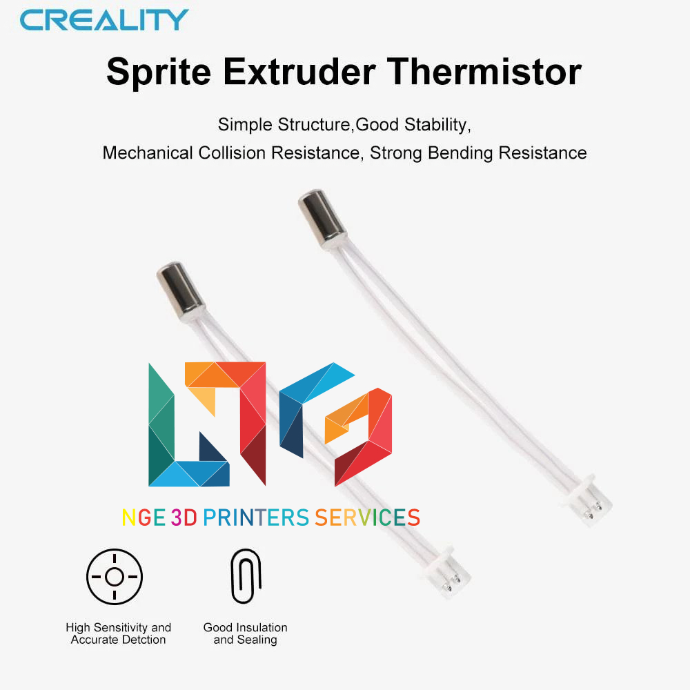 Hotend Thermistor Creality Ender 3 S1 NTC100K Thermistor Sensor Wire ...