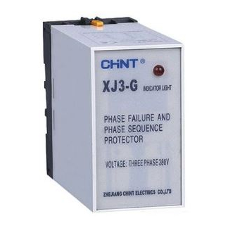 Chint XJ3-G 3-phase voltage and phase loss protection relay | Shopee ...