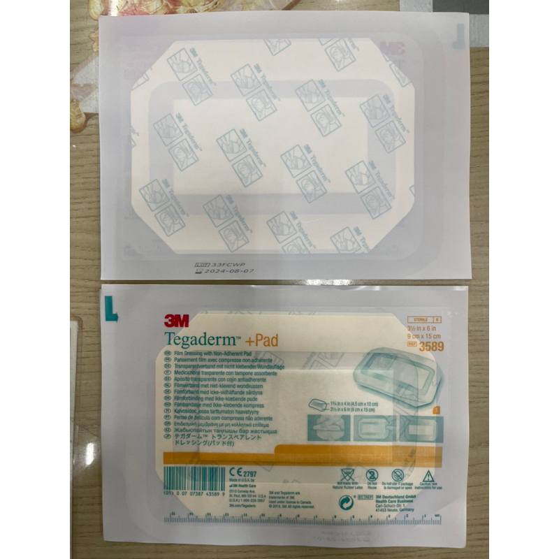 Transparent fim Tape With Sterile Gauze KT 9cm x 15cm 3M Tegaderm + Pad | Shopee Malaysia