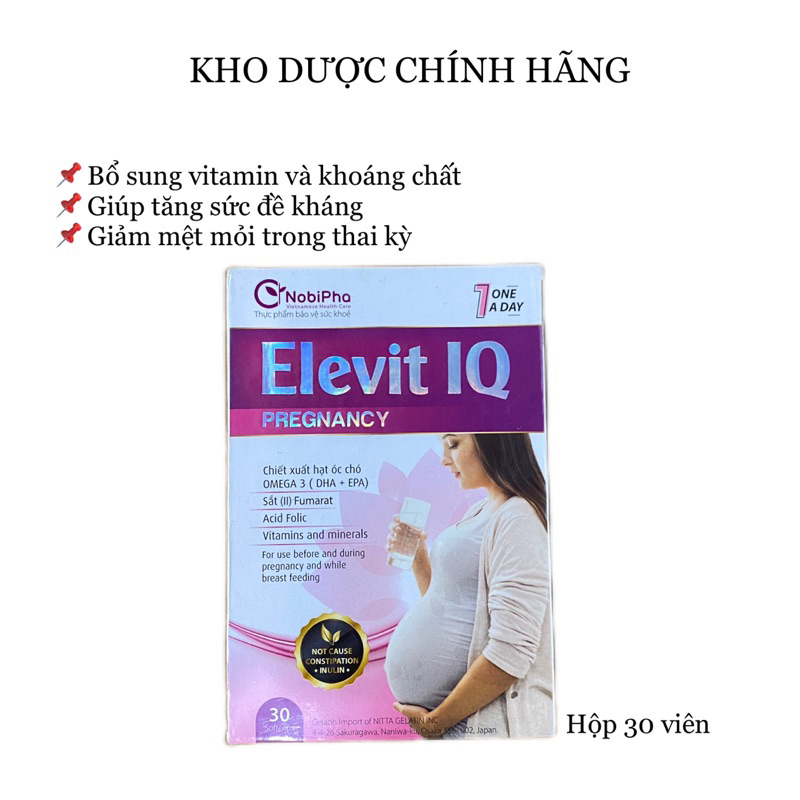 Elevit IQ - Pregnancy vitamins - Multivitamin pills for pregnant women ...