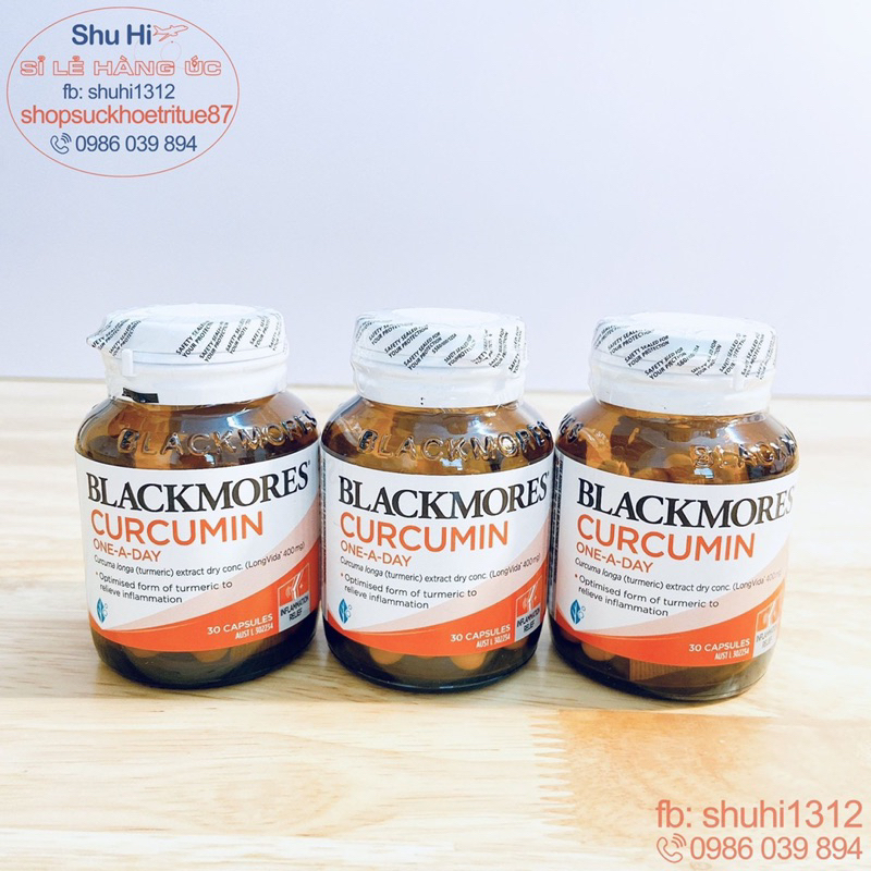 Blackmores Curcumin one a day inflammation vitamin 30 Australian ...
