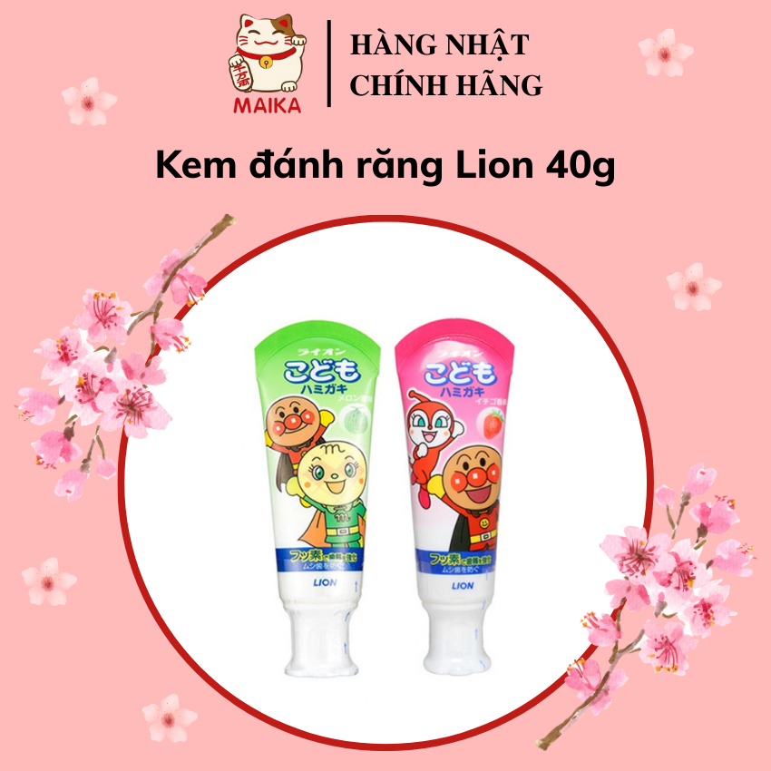 Lion Toothpaste 40g Domestic Japan | Japanese Toothpaste for Children ...