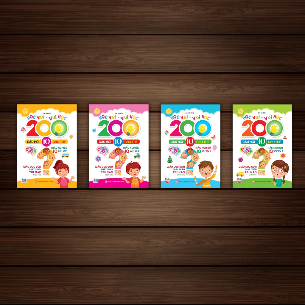 IQ development thinking book for children - Complete set of 4 books ...