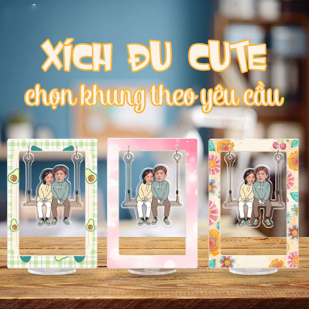 Swinging Standee Custom printed doublebag 2 lovely chibi gifts for ...