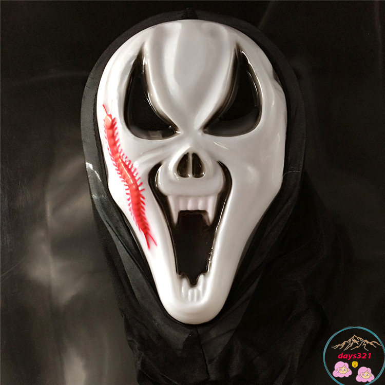 Halloween mask Scream Hidden Killer - hacker scar devil mask | Shopee ...