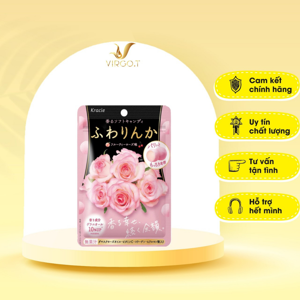 (New Model) Japanese Kracie Fragrant Rose Body Candy 35g | Shopee Malaysia