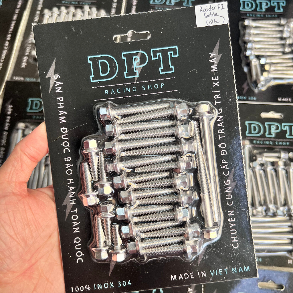 [REAL Picture] THAI V2-6li engine block screw set, 304 stainless steel ...