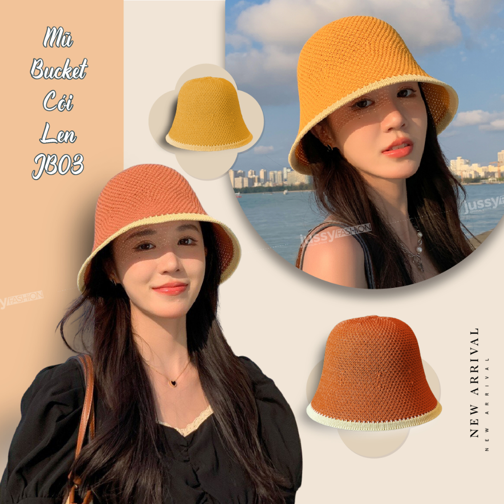 Korean Wool Bucket Hat Mc Mr & Mrs Cap Soft Form Easy to Fold | Shopee ...