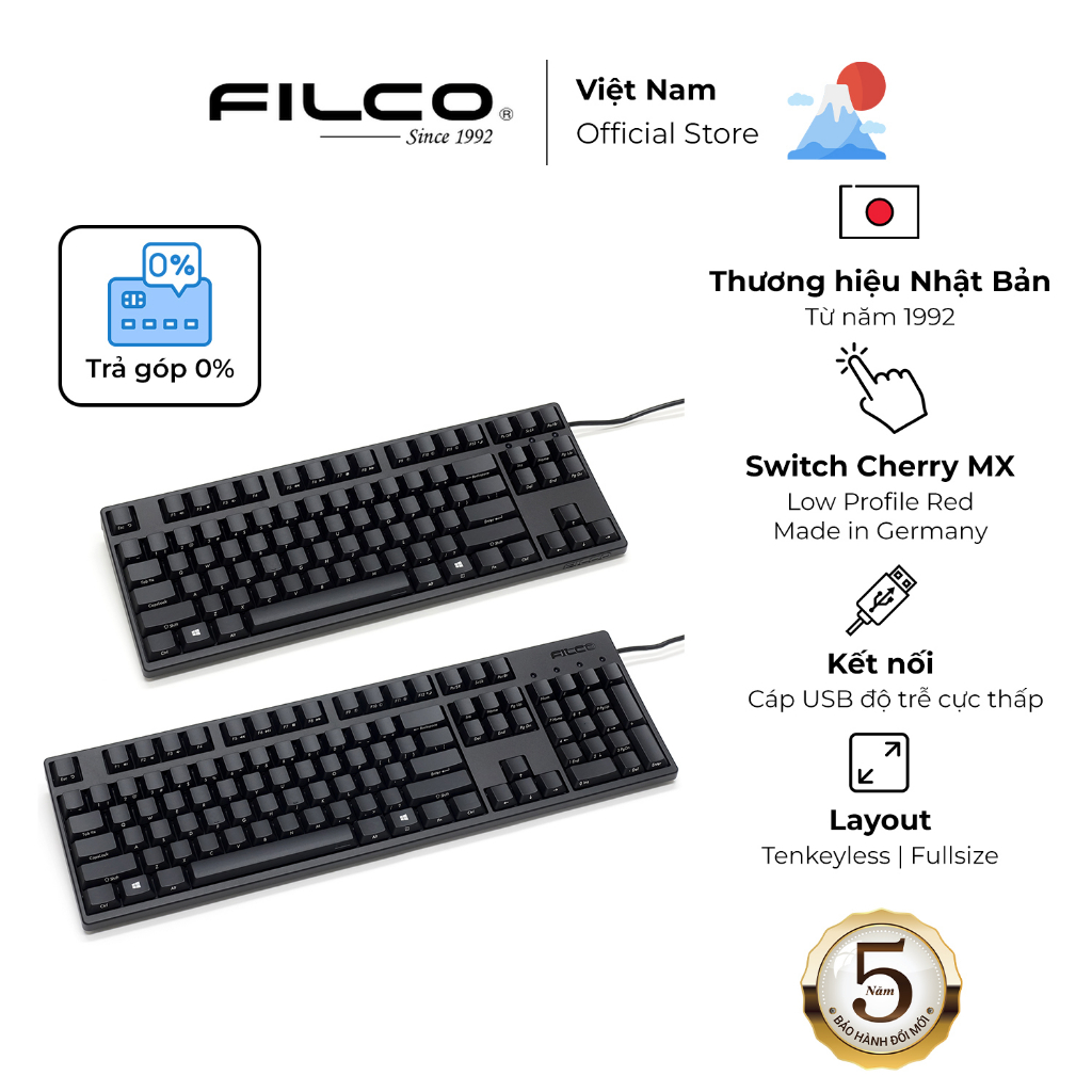 Filco Majestouch Stingray Ninja Low-profile Mechanical Keyboard ...
