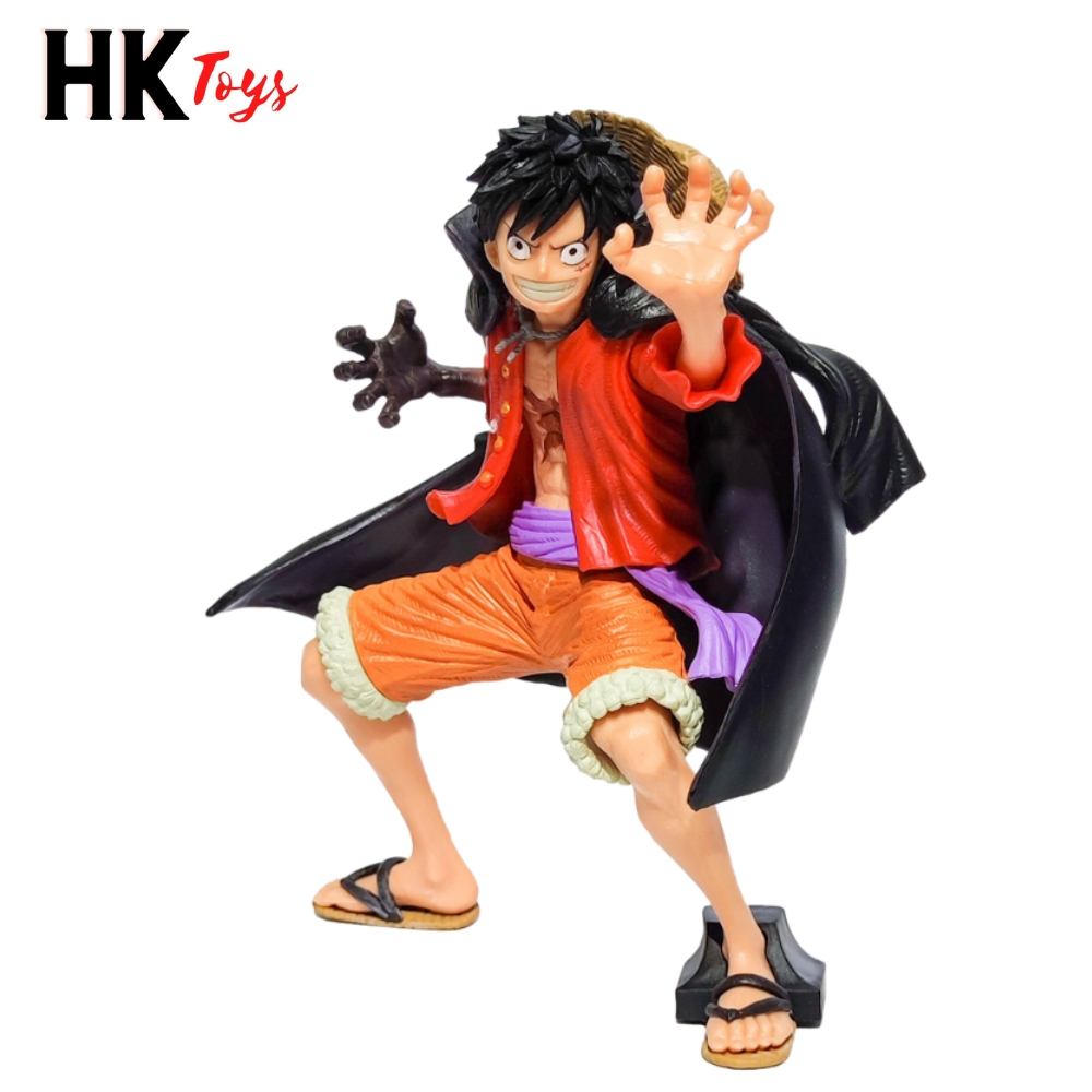 One PIECE Luffy gear 2 model in fighting state - Height 18cm - Weight ...