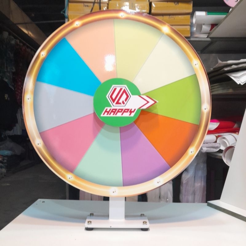 Lucky wheel (10 boxes - copper rim - diameter: 60cm x height 70cm ...