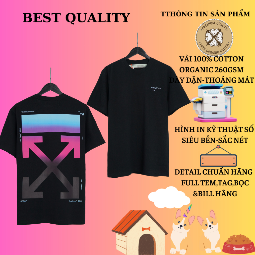 Off white Gradient shirt for men and women, streetwear and luxury style ...