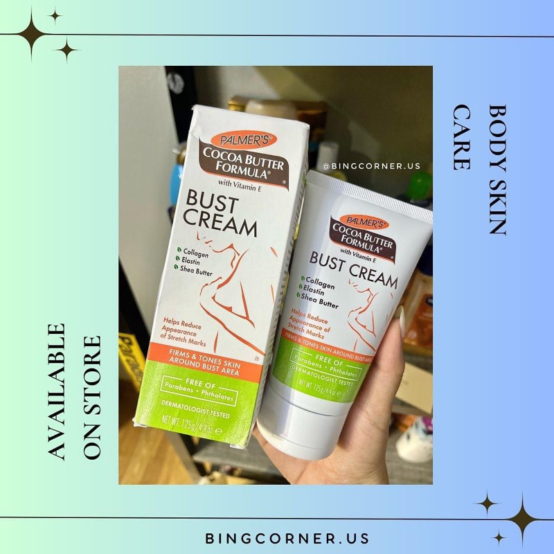 (AUTH-US) Palmer's Cocoa Butter Formula Bust Cream 125g | Shopee Malaysia