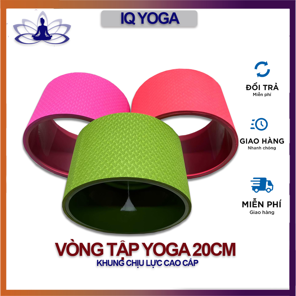 Yoga Ring 20cm TPE 8mm Thick Padding Ring High Bearing Ring Frame ...