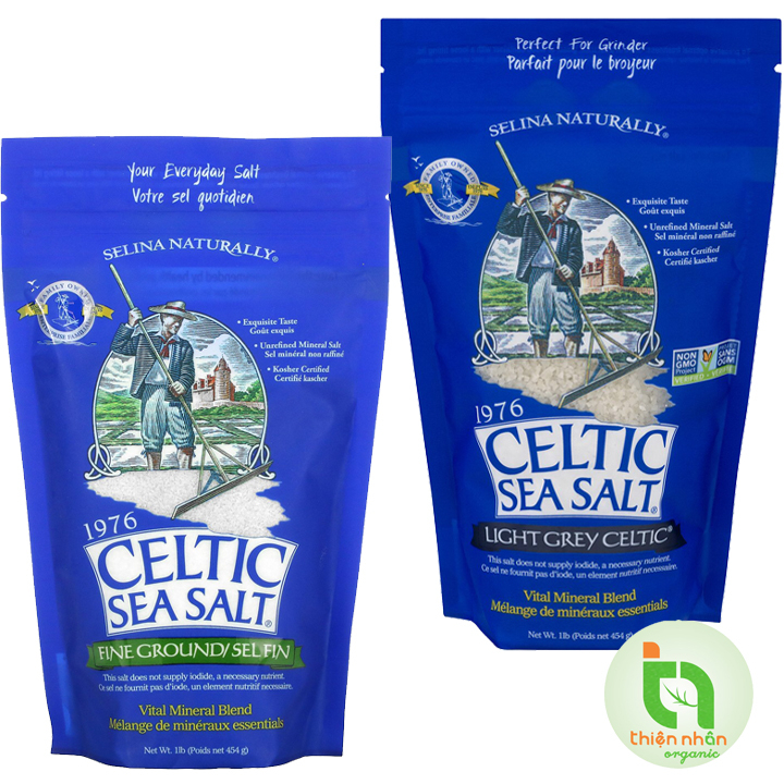 Smooth Celtic sea salt & Selina Naturally sea salt 454g | Shopee Malaysia