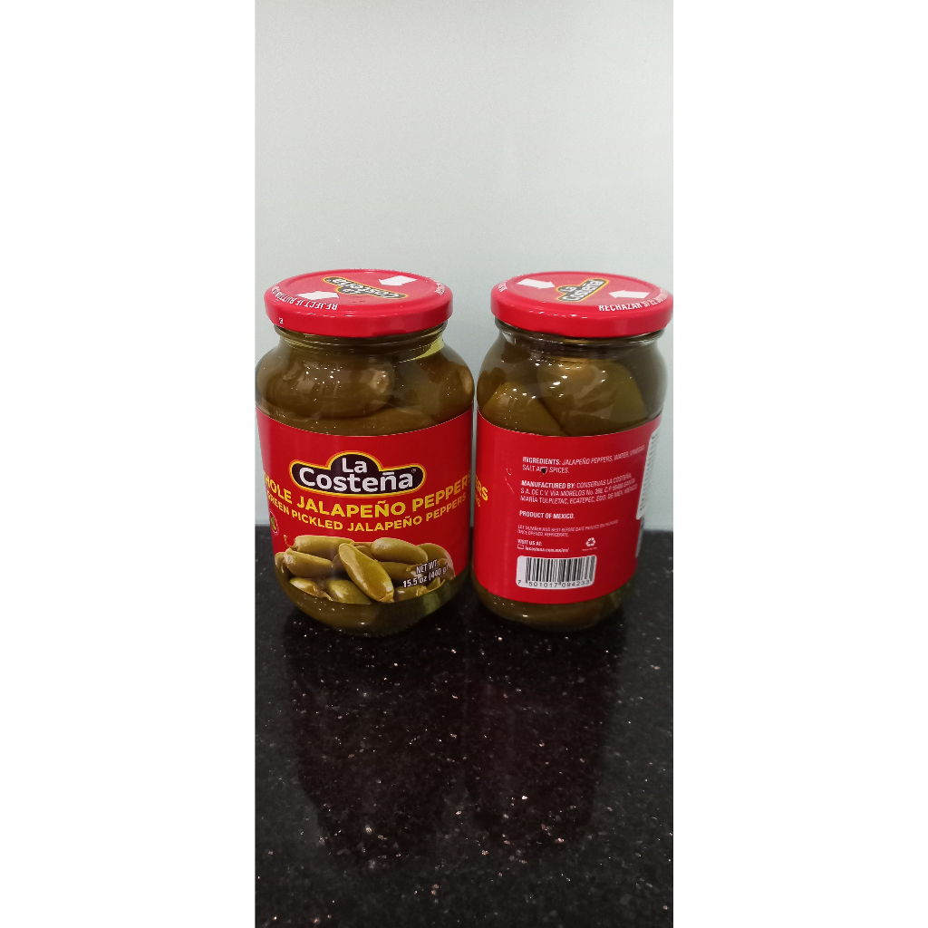 La Costena Whole Jalapeno Peppers 440g | Shopee Malaysia