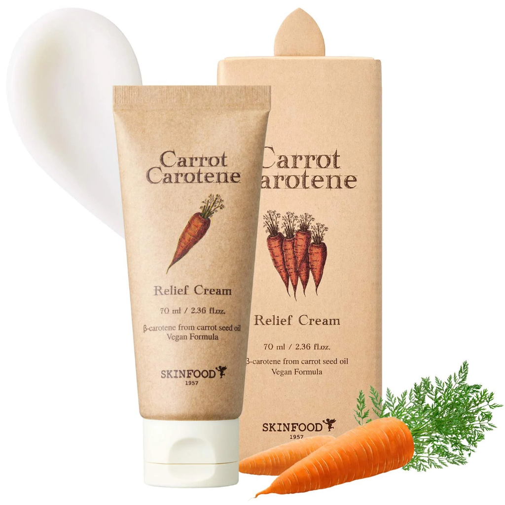 Skinfood carrot carrot Carotene relief cream 70ml | Shopee Malaysia