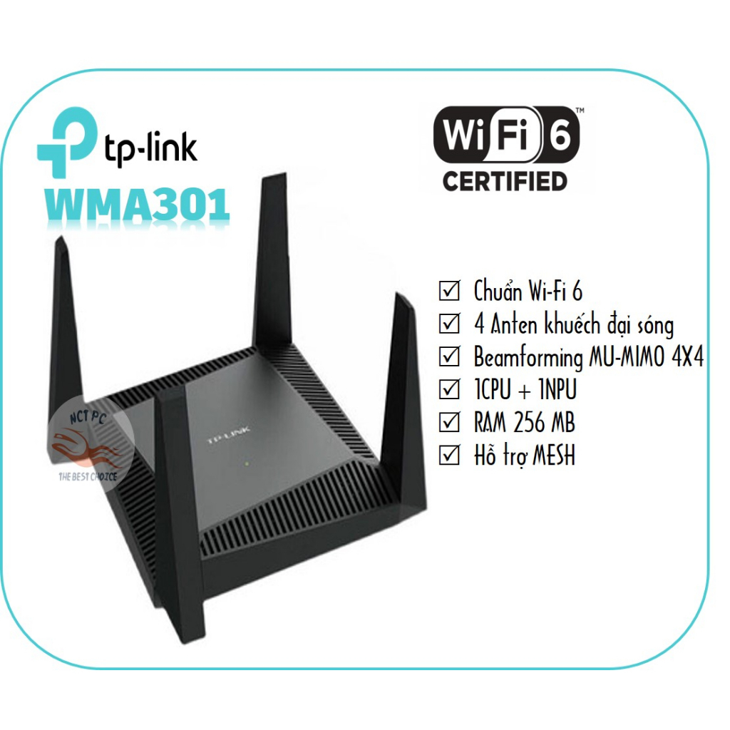 Dual Wan Mesh Wifi Router 6 Tplink TP-Link AX3000 WMA301 | Shopee Malaysia