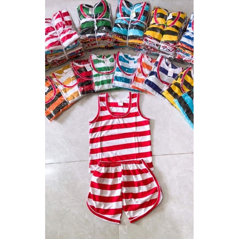 Set of 5 sets of three-hole elastic stripes for Boys and Girls 4-20kg ...